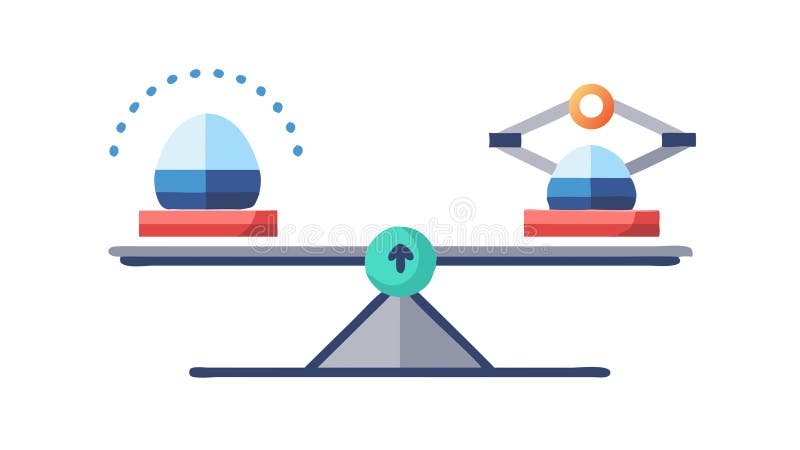 Equality and Balance of Value Comparison Vector Icon, Vector Design ...