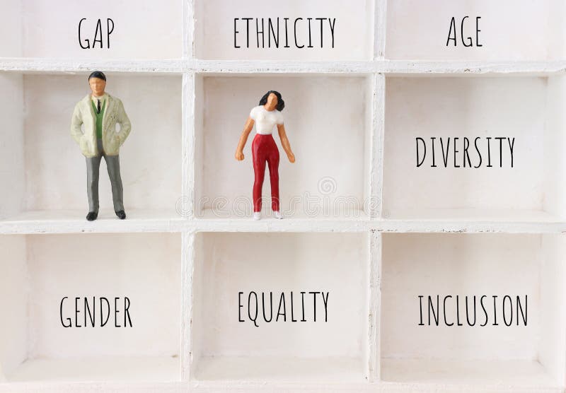 Equality and Diversity Concept. Gender and Social Issues Stock Photo ...