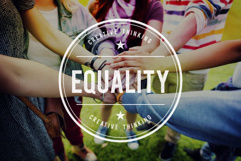 Equality Fair Parity Respect Balance Equal Fairness Concept Stock Photo ...