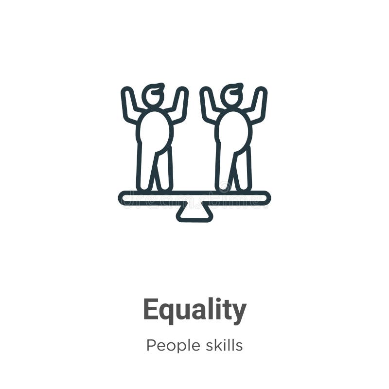 Equality Icon. Human Rights Icons Universal Set For Web And Mobile ...