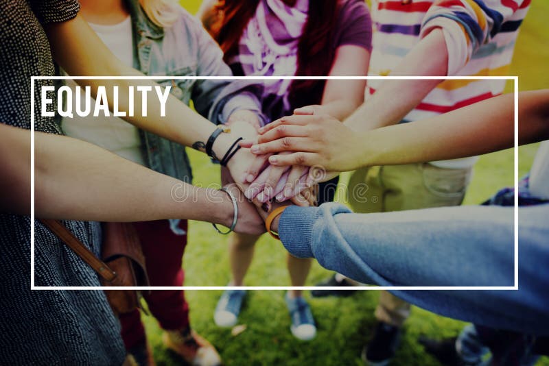 Equality Balance Fairness Respect Relationship Concept Stock Photo ...