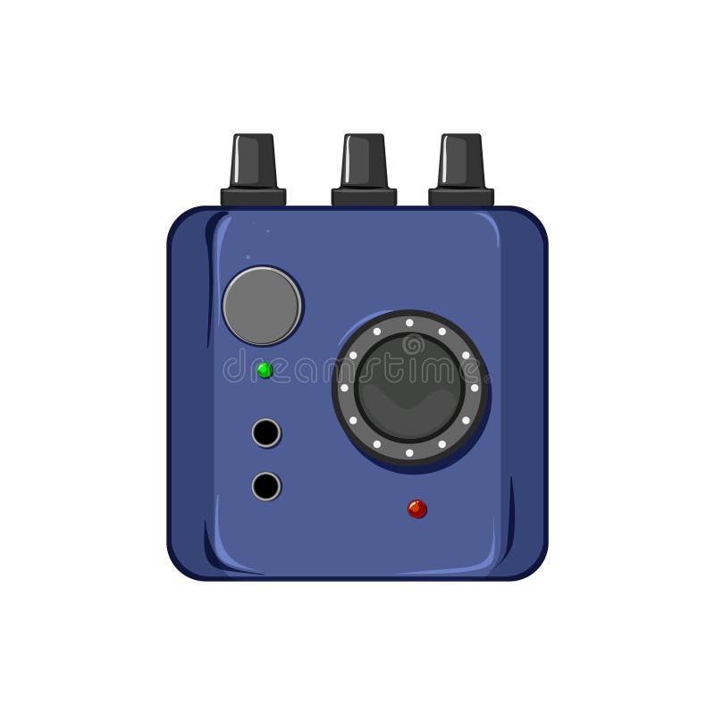 Equalizer Audio Interface Cartoon Vector Illustration Stock Vector ...