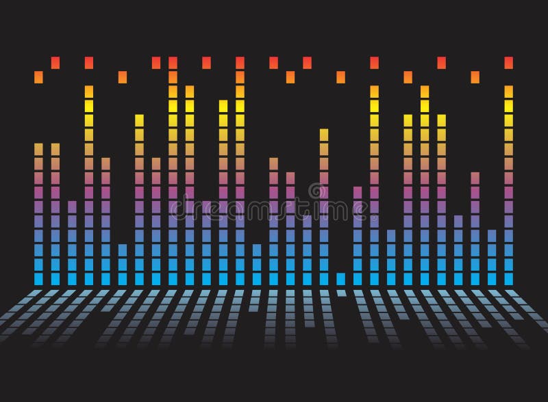 Equalizer. stock illustration. Illustration of sound - 52081948