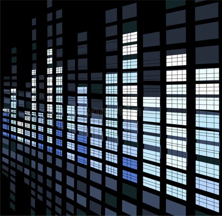 Equalizer bar vector stock vector. Illustration of design - 5007629