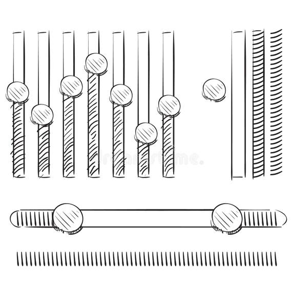 Equalizer stock vector. Illustration of computer, element - 32180525