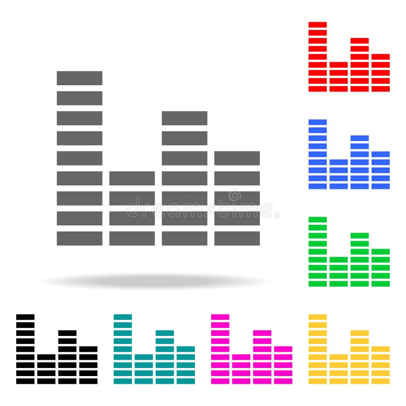 Equalizer Icon. Elements of Party Multi Colored Icons. Premium Quality ...