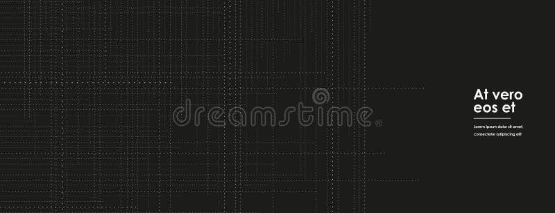Equalizer Lines. Vector Repeat Dotted Lines Doodle Trendy Stock Vector ...