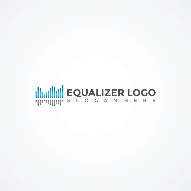 Equalizer Logo Template. Vector Illustrator Eps.10 Stock Vector - Illustration of music ...