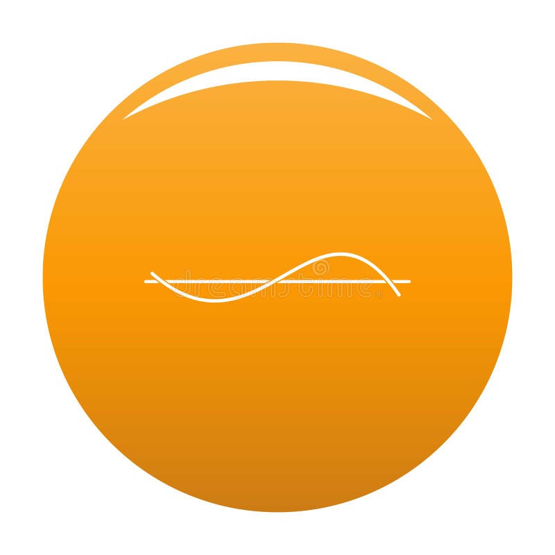 Equalizer Meter Icon Vector Orange Stock Vector - Illustration of ...