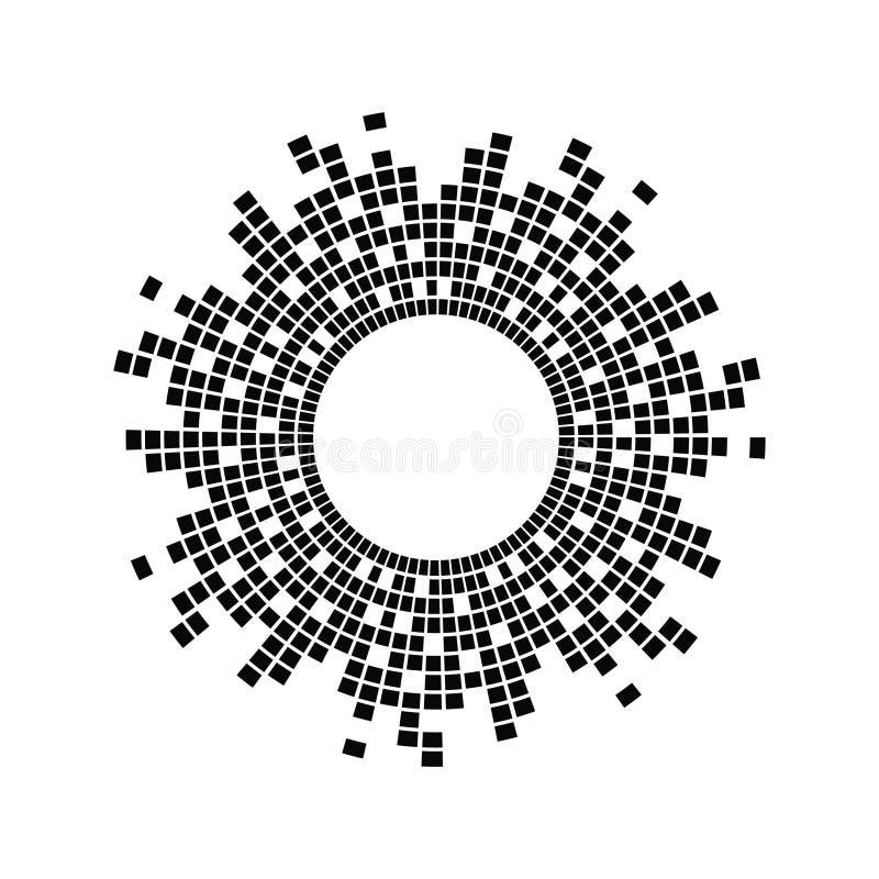 Equalizer Music Sound Wave Circle Vector Symbol Icon Design. Equalizer ...