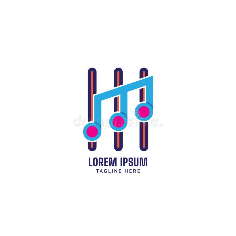 Tone Control Icon Vector Logo Design Template Stock Vector ...