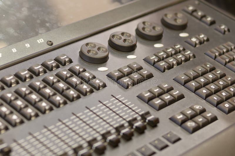 Equalizer is a Radio Electronic Device for Sound Stock Image - Image of ...