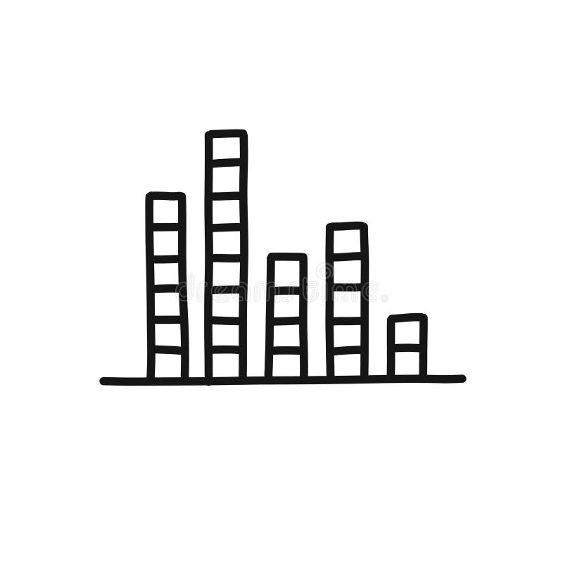 Equalizer Sign Doodle Icon, Vector Color Illustration Stock ...