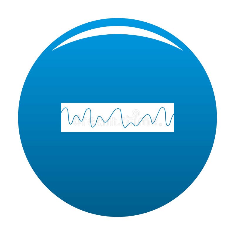 Equalizer sonic icon blue stock illustration. Illustration of player ...