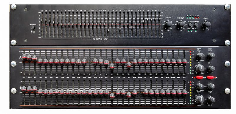 Equalizer stock image. Image of volume, digital, electronic - 51334203