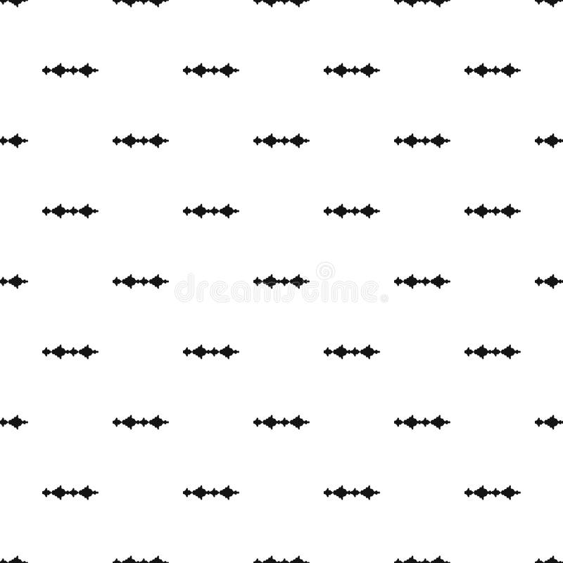 Equalizer Sound Radio Pattern Seamless Vector Stock Vector ...