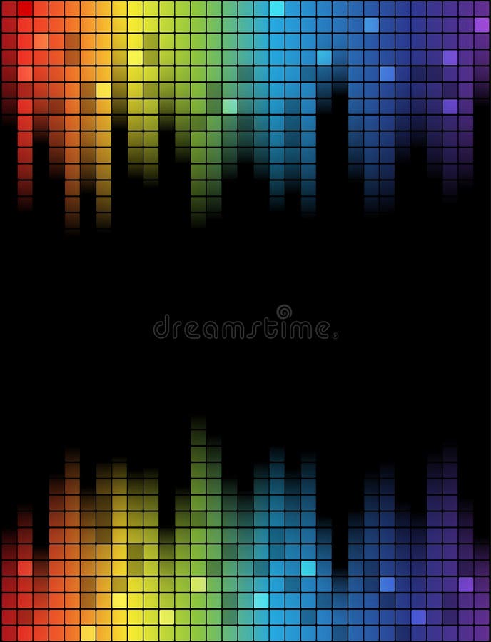 Equalizer template stock vector. Illustration of volume - 57753239