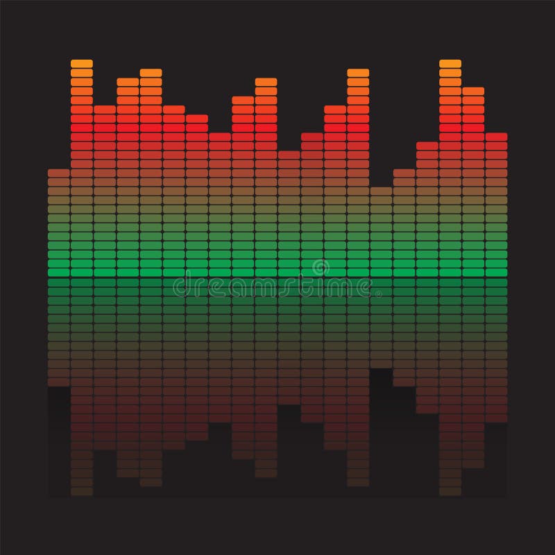 Equalizer stock vector. Illustration of abstract, dance - 85769703