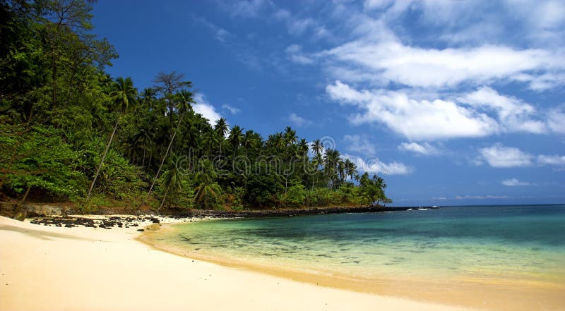 Equator Beach stock photo. Image of sunshine, tourism - 7930682