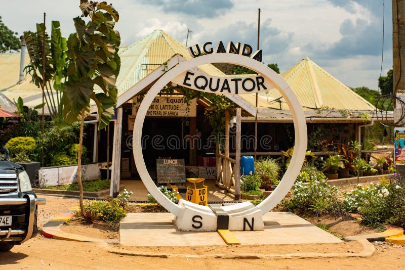 Equator Landmark Demarcation in Uganda Editorial Photo - Image of ...