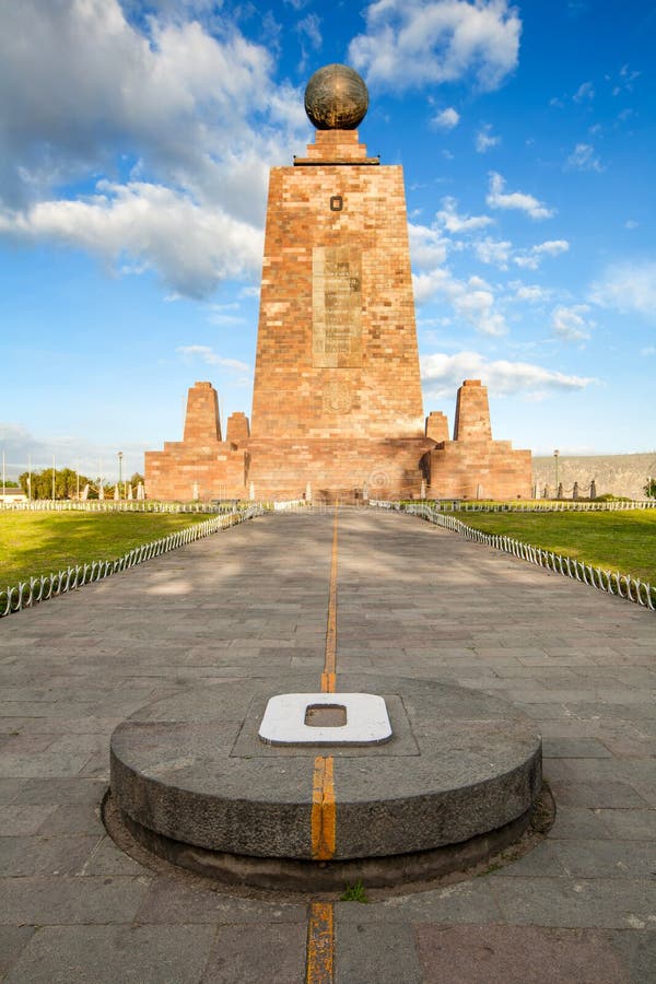 Equator Line E stock image. Image of ecuador, history - 61379137