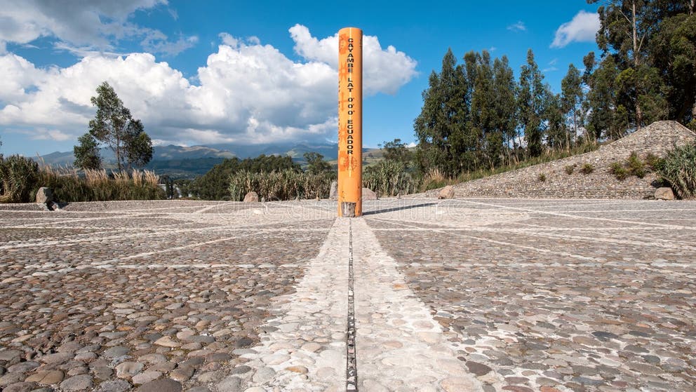 Equator Line Monument, Ecuador Stock Photo - Image of ecuadorian ...