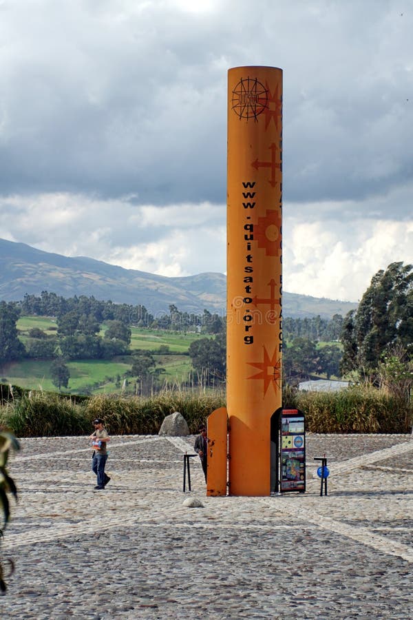 Equator Marker - Ecuador stock image. Image of ecuador - 5775925