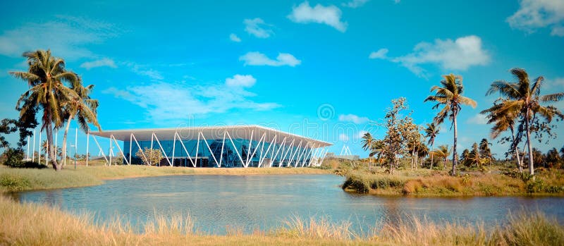 Equatorial Convention Centre Stock Photo - Image of atoll, center: 27277208