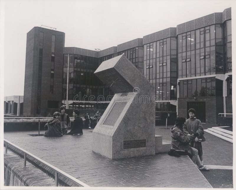 Equatorial Sun Dial, Presented To NIHE Limerick In 1986 Picture. Image ...