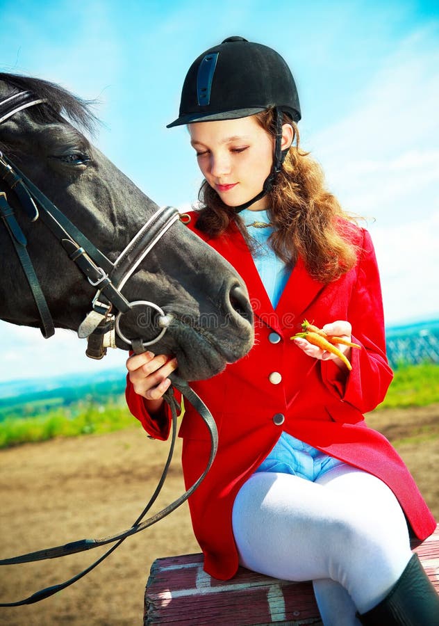 Equestrian stock photo. Image of hobby, leisure, beautiful - 12594816