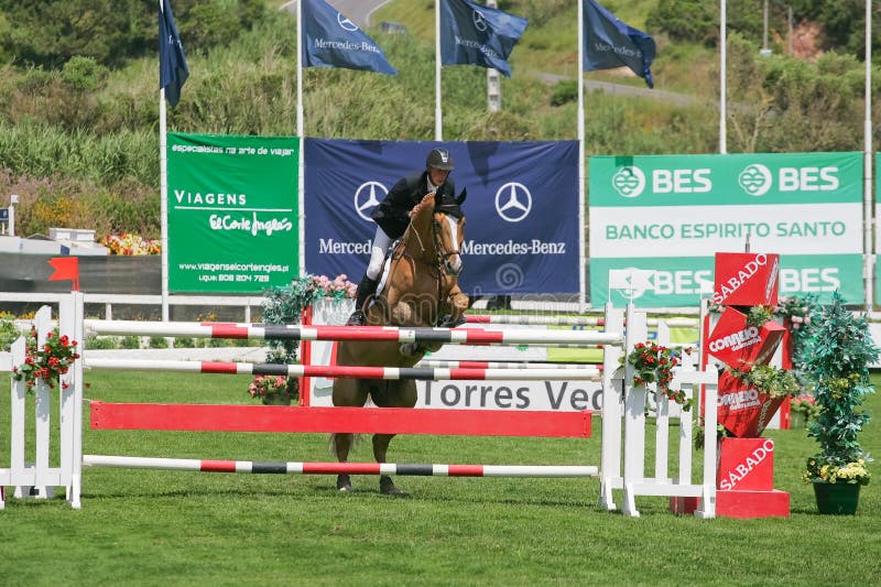 Equestrian Show Jumping editorial image. Image of paddock - 5907515