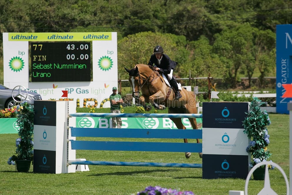 Equestrian International Show Jumping Editorial Photography - Image of ...