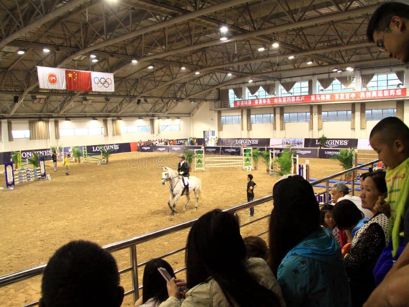 Equestrian Venue Obstacle Courses Editorial Image - Image of china ...