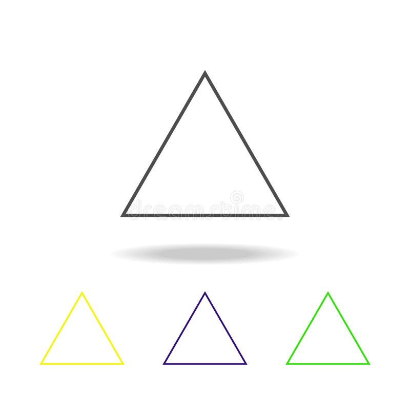 Equilateral Triangle Outline