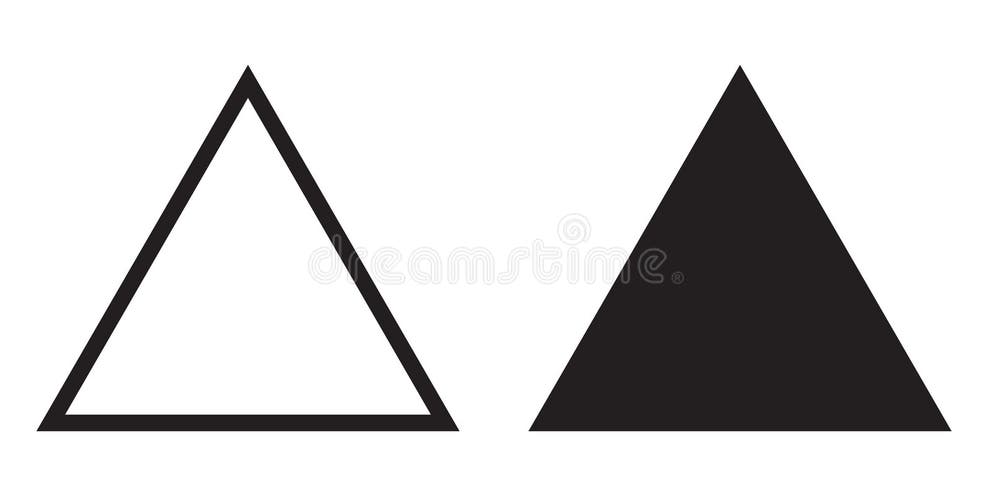 Triangle Pictogram Stock Illustrations – 42,317 Triangle Pictogram ...