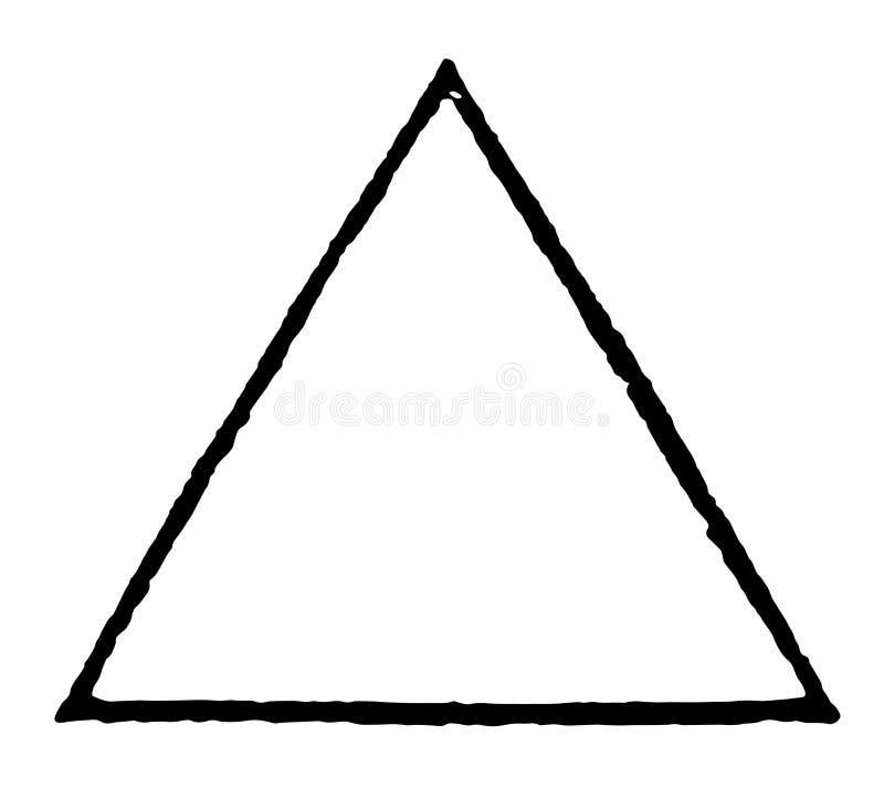 Equilateral Triangle Outline