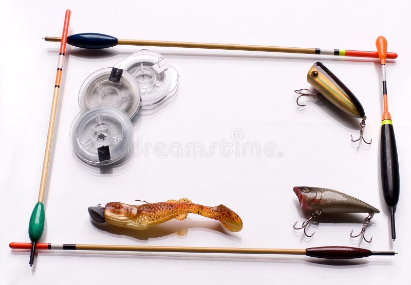 Equipamentos de pesca imagem de stock. Imagem de combater - 2809715