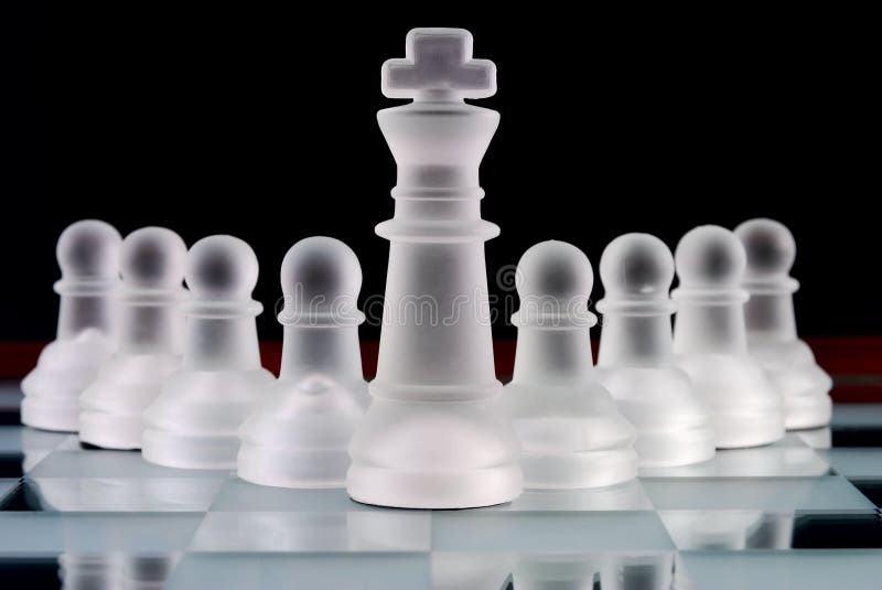Equipe da xadrez foto de stock. Imagem de objetos, exército - 7801658