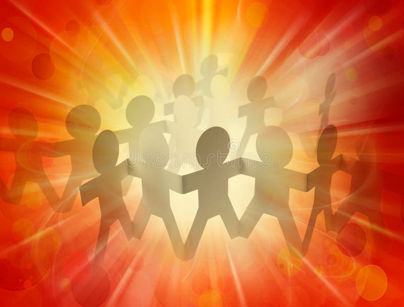 Equipes unidas junto foto de stock. Imagem de companheira - 122063774