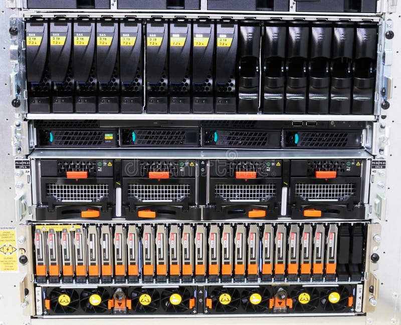 Rack Mounted Blade Servers Stock Photos - Free & Royalty-Free Stock ...