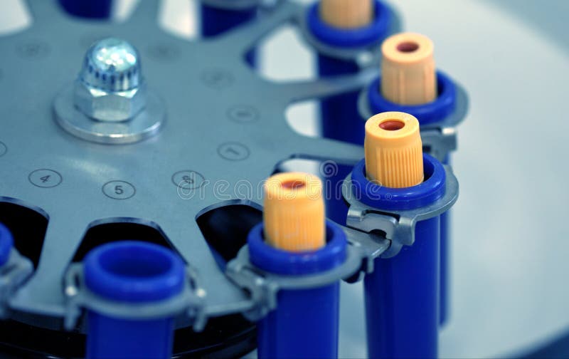 Equipment for Blood Analysis Stock Photo - Image of biology, medicine ...