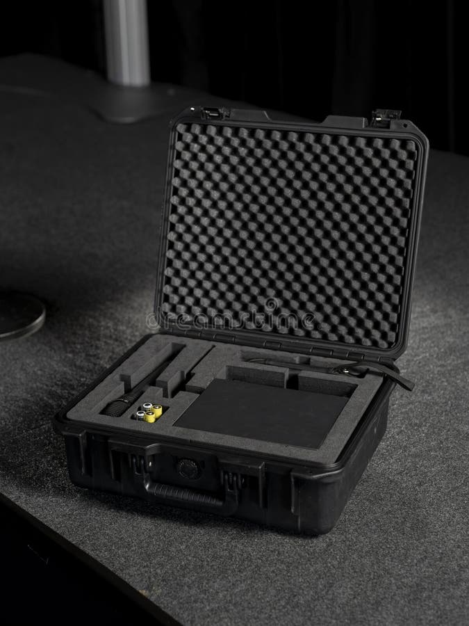 Equipment Case Interior stock image. Image of gear, open - 400105073