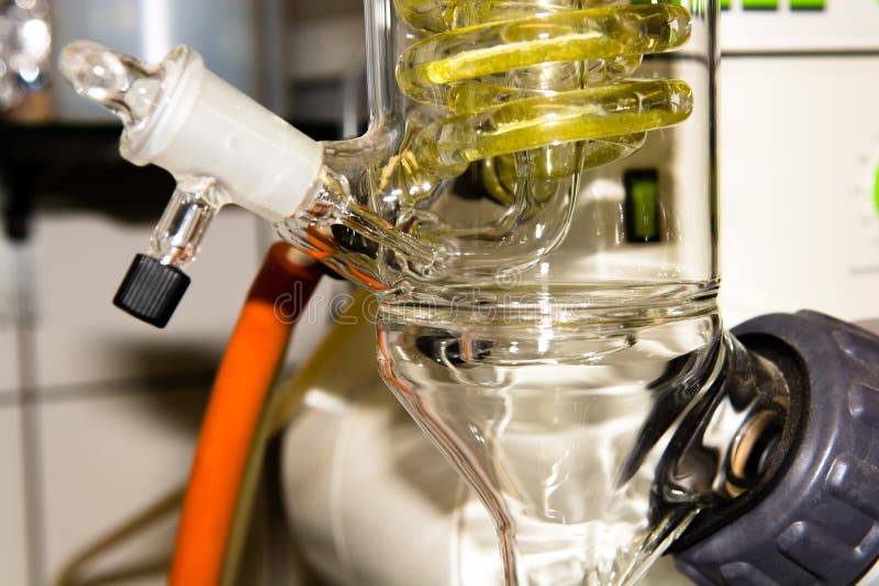 Equipment in Chemical Laboratory Stock Image - Image of macro, detail ...