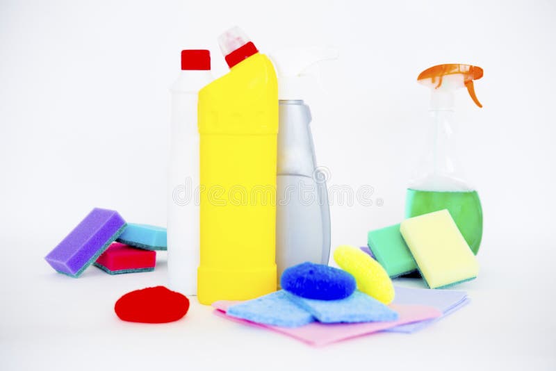 Equipment for cleaning stock image. Image of product - 100786359