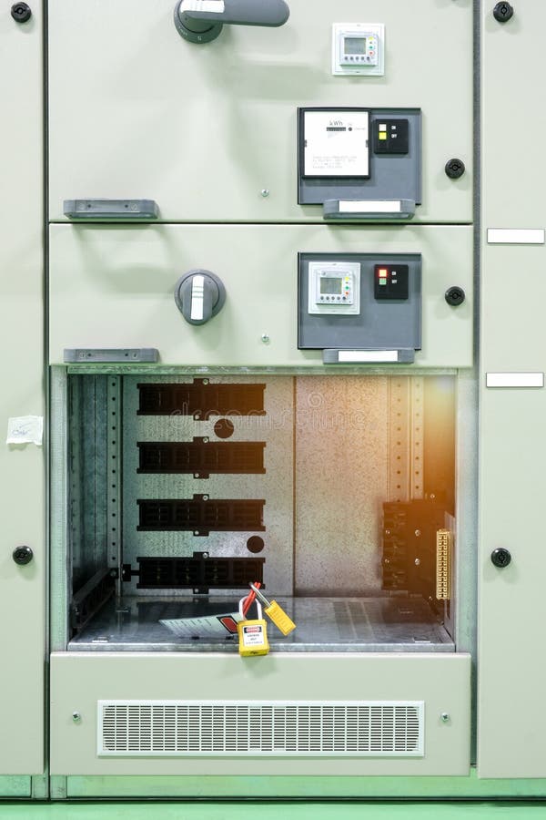 Equipment of Electrical Switchgear Panel Take Off for Maintenance ...