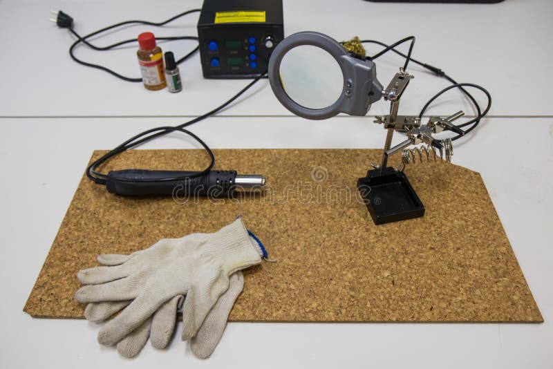 Equipment for experiments stock image. Image of education - 128167715