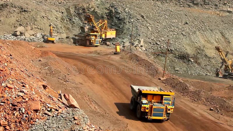 Equipment for the Extraction of Iron Ore in an Open Pit. the Smart ...