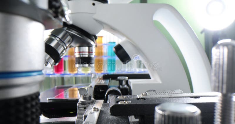 Equipment for Flasks and Glassware in Chemical Laboratory with Liquid ...