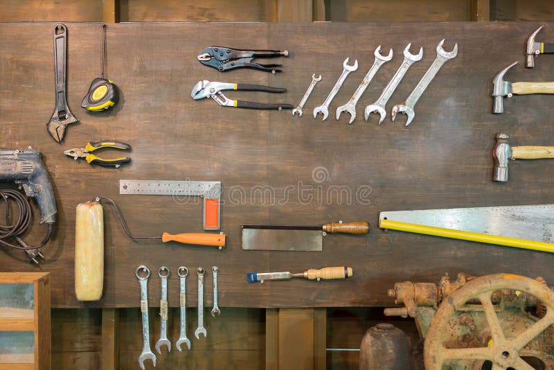 Equipment and hand tools stock image. Image of regular - 62427455
