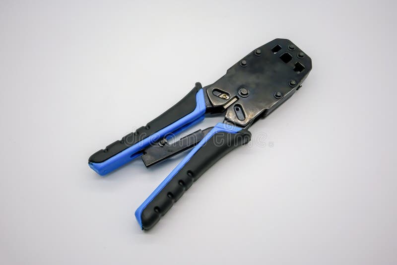 Equipment for Installing Lan Cable Stock Image - Image of isolated ...